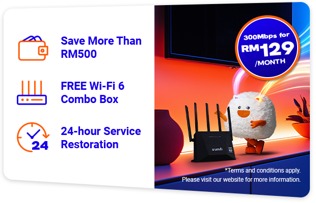 Apply Unifi Fibre Online Malaysia | TM Broadband Application
